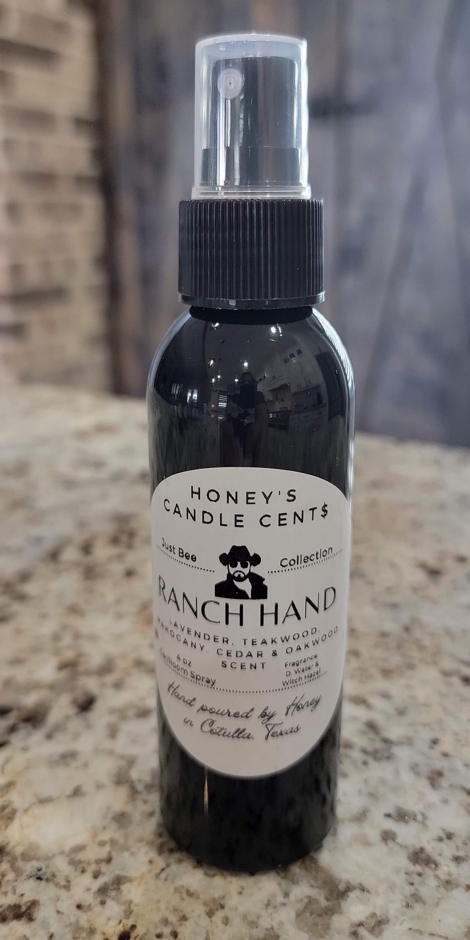 -Car/Room Spray - Ranch Hand – Honey's Candle Cent$